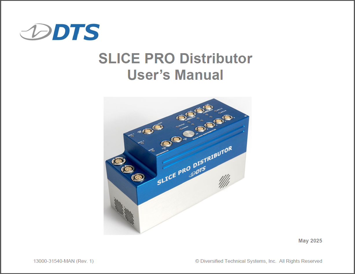 User's Manual - SLICE PRO Distributor – DTS Help Center